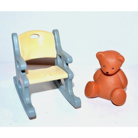Little Tikes | Toys | Little Tikes Dollhouse Sz Rocking Chair Teddy ...